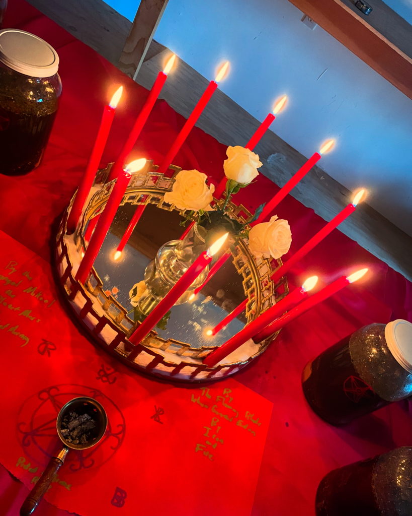 Fiery Wall of Protection Candles - Sphere + Sundry