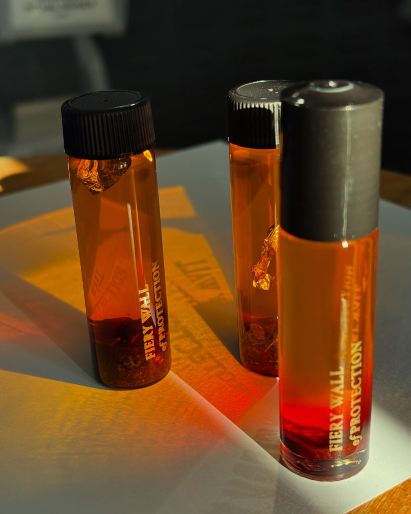 Fiery Wall of Protection Anointing Oil - Sphere + Sundry